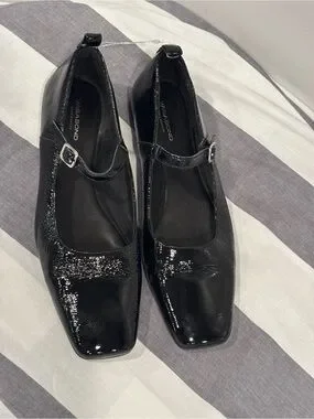 Vagabond | Shoes | Vagabond Black Patent Mary Jane Loafers | Poshmark